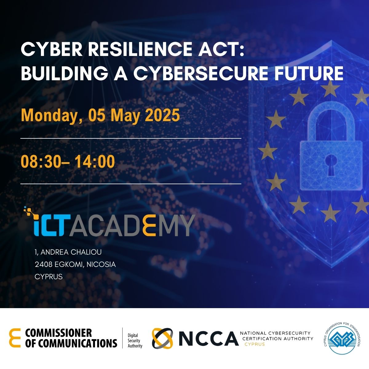 Registration Now Open - Cyber Resilience Act: Building a Cybersecure ...